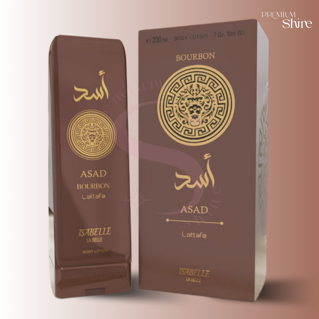 Creme Hidratante Arabe Asad Bourbon Isabelle la Belle 200ml | Shopee Brasil