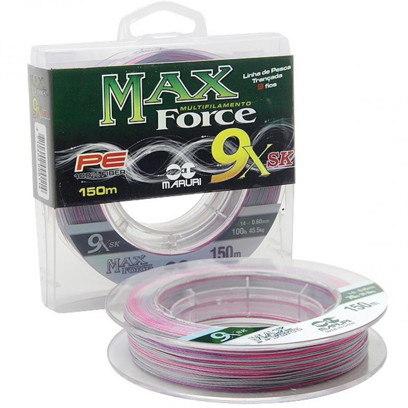 Linha Multifilamento 9X sk 150 80% cinza 20% Rosa - Super PE MAX FORCE, Forte e Macia | Shopee ...