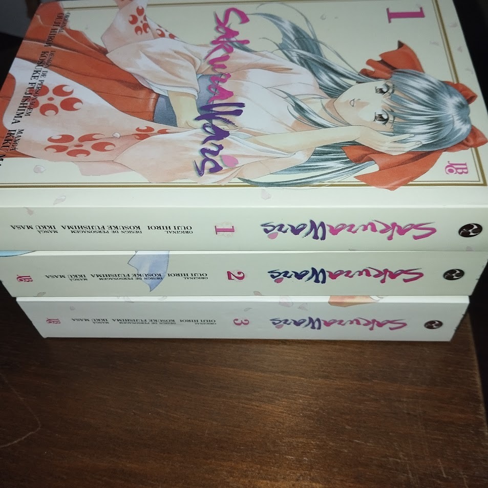 Sakura Wars coleção completa volumes 1 ao 3 - Mangá JBC | Shopee Brasil