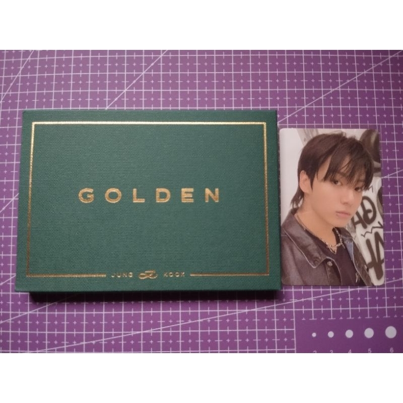 Álbum Golden Weverse version completo | JK JUNGKOOK BTS | Shopee Brasil