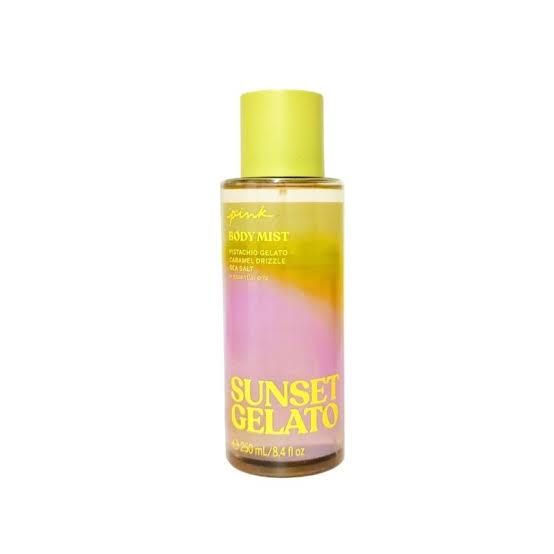 Body Splash Sunset Gelato Victoria's Secret | Shopee Brasil