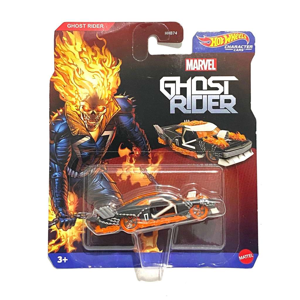 Hot Wheels - Ghost Rider - Marvel - Character Cars | Shopee Brasil
