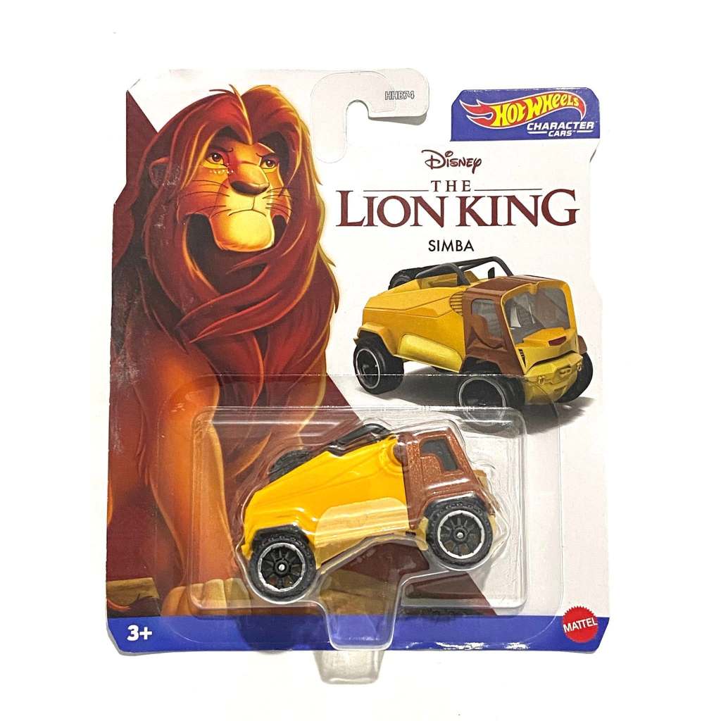 Hot Wheels - Simba - The Lion King - Character Cars | Shopee Brasil