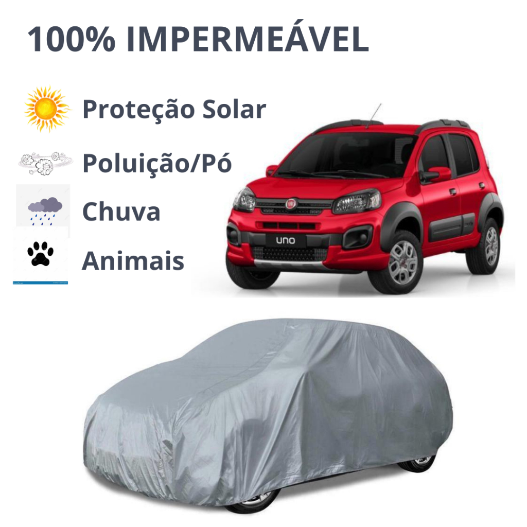 CAPA COBRIR UNO WAY , 100% IMPERMEÁVEL PROTEGE DO SOL, CHUVA, POEIRA E ...