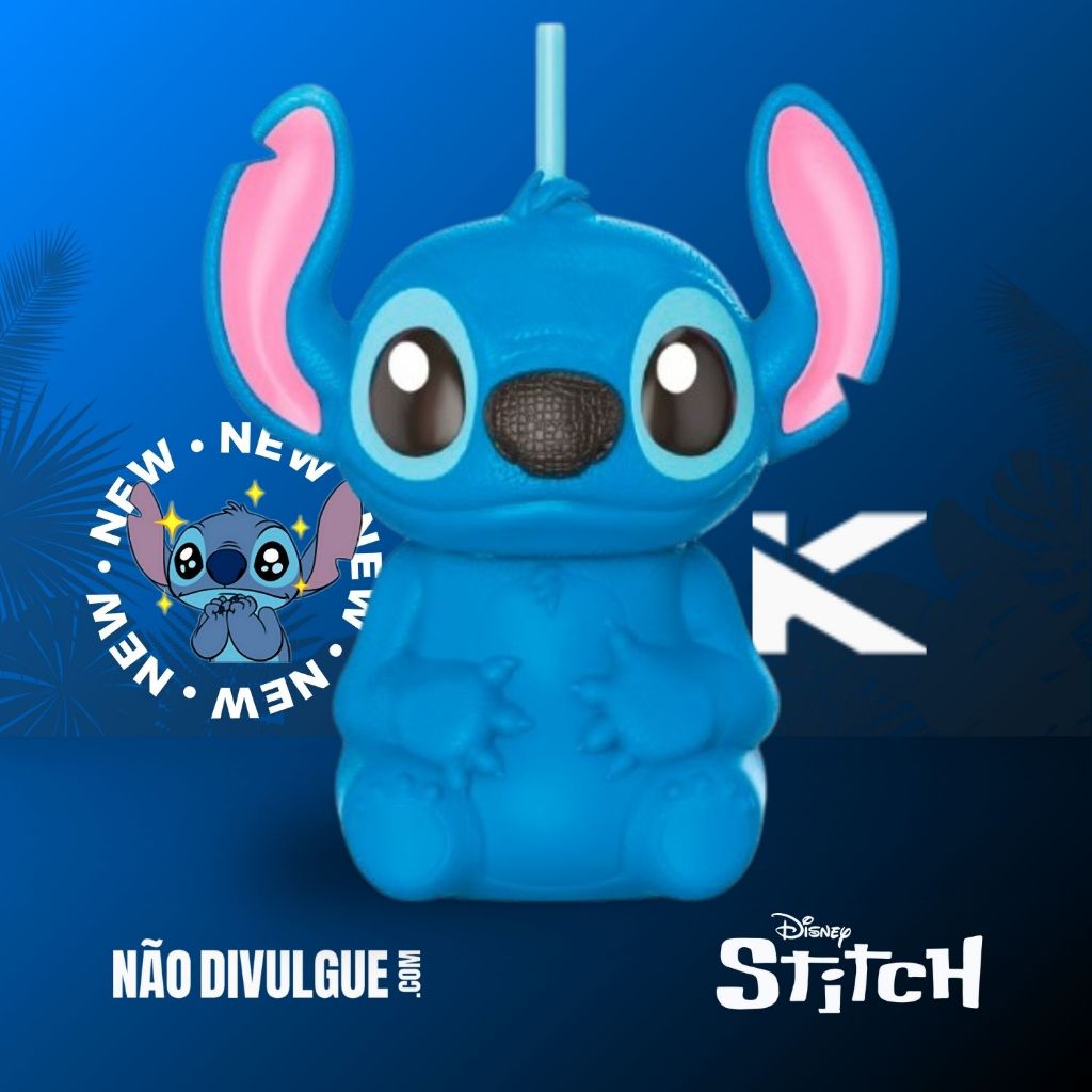Copo Stitch Cinema Lilo e Stitch O Filme - Kinoplex | Shopee Brasil