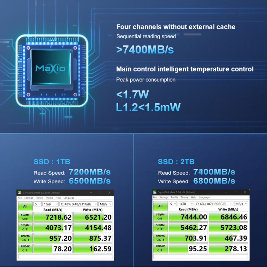 Kootion X16Plus M.2 NVMe PCIe 4.0, 1TB/2TB, TLC 3D NAND, Garantia 5 ...