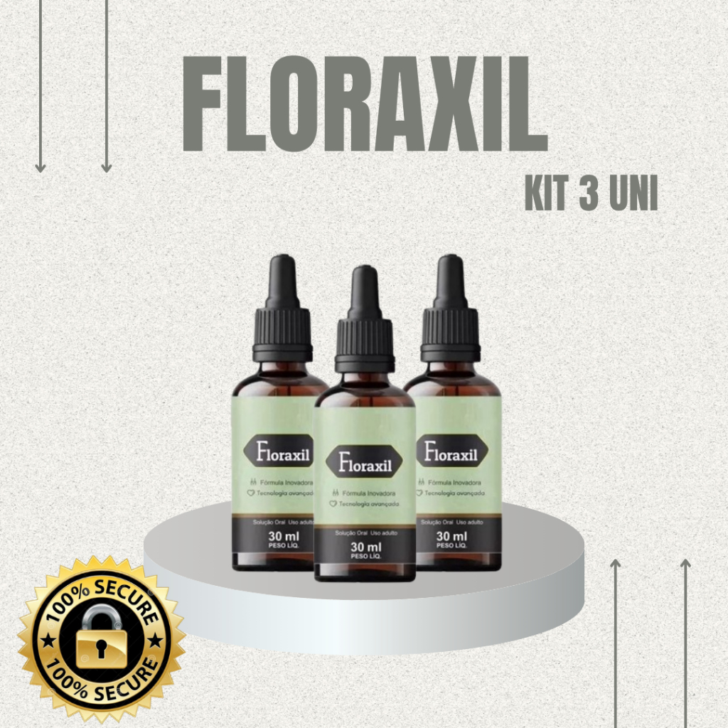 Mega Promoção 3 Floraxil Original Mega Eficaz | Shopee Brasil