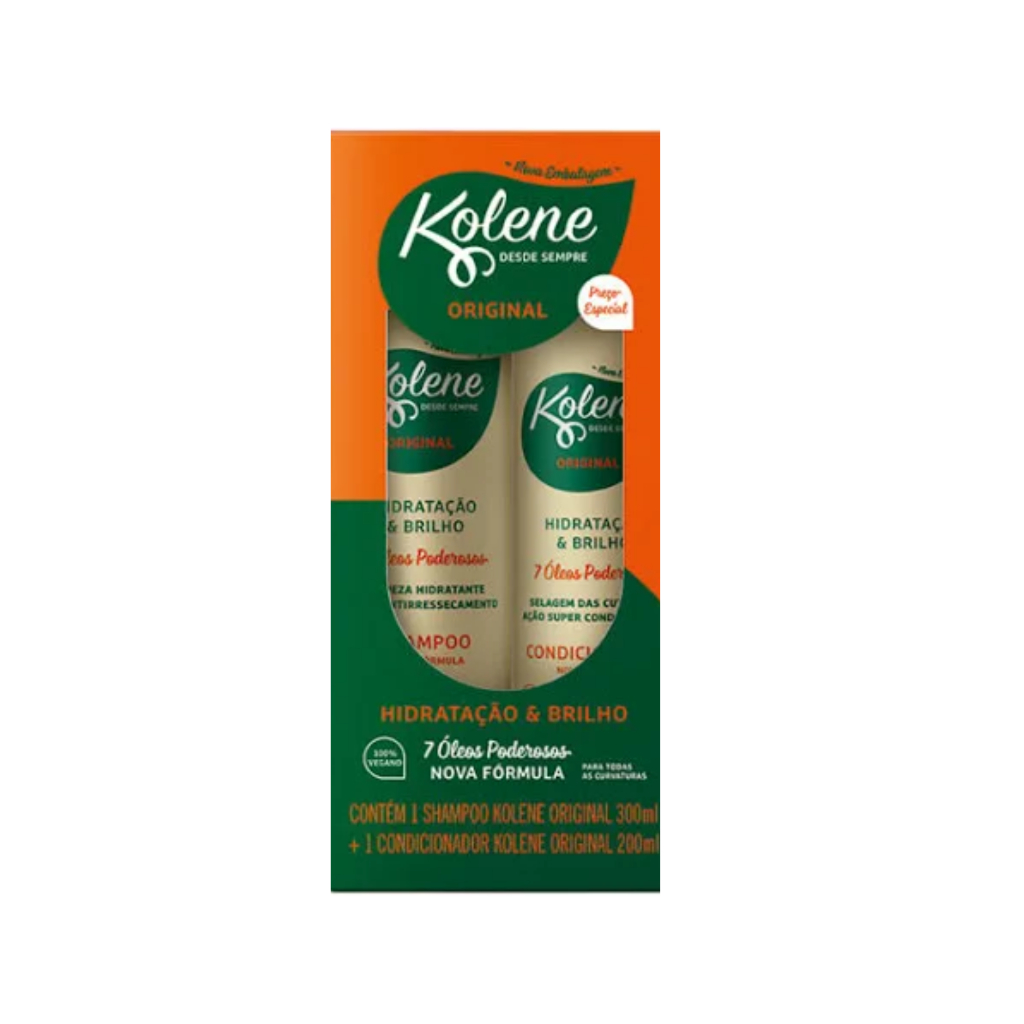 kit Kolene Original Shampoo 300ml + Condicionador 200ml | Shopee Brasil