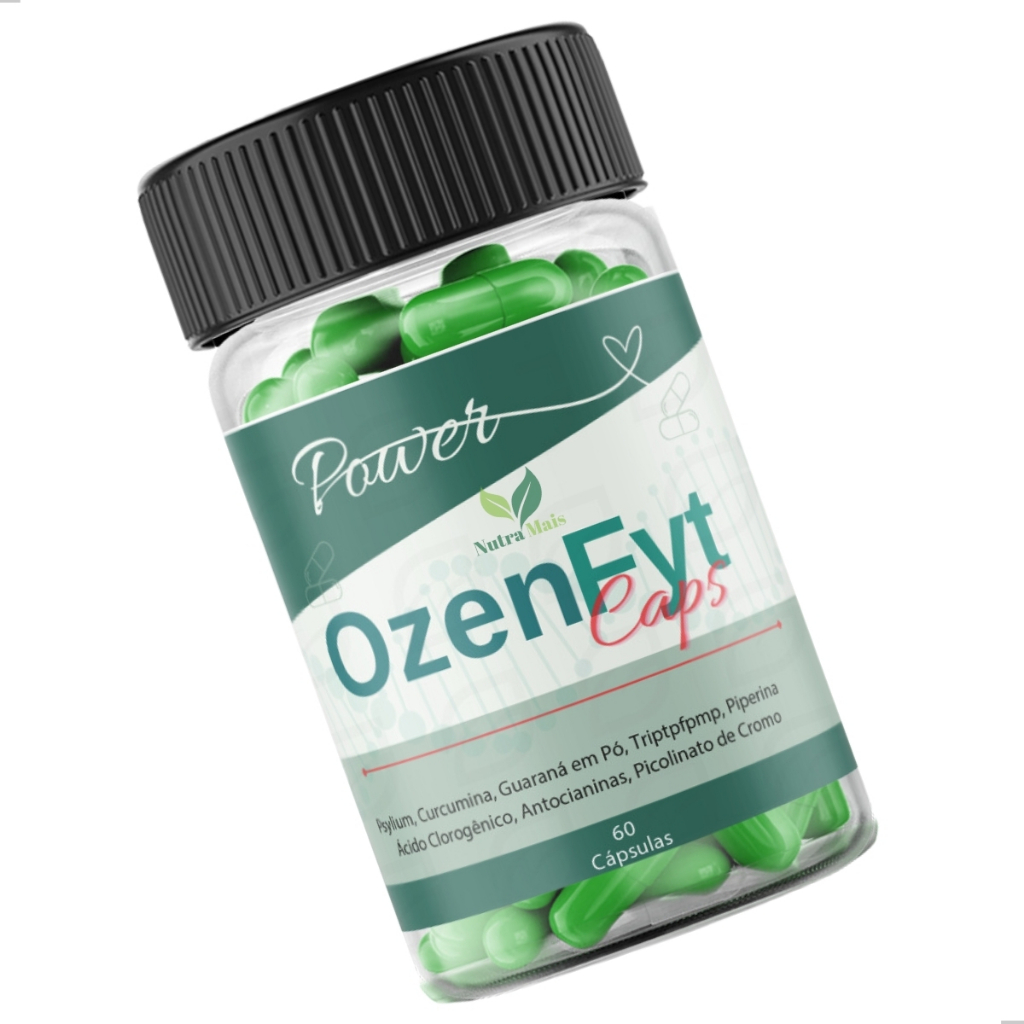1 Ozenfit Original 60 Cápsulas Ozen Fit Suplemento Alimentar | Shopee ...