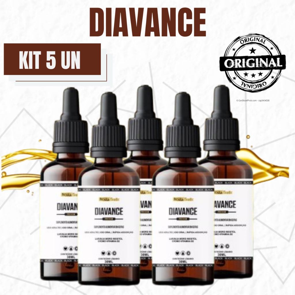 DIAVANCE SUPER EFICAZ 5 FRASCOS | Shopee Brasil