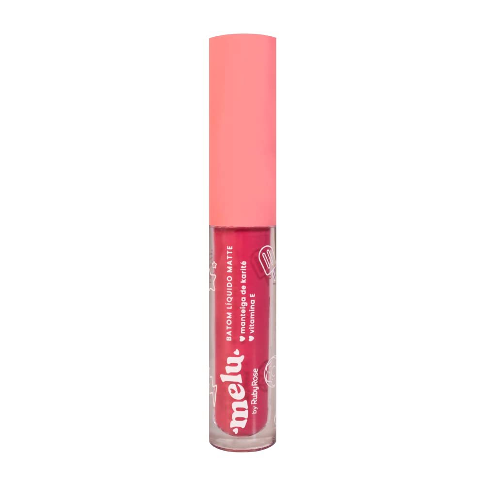 Batom Líquido Matte - Melu COR Cm04 Frutilly | Shopee Brasil