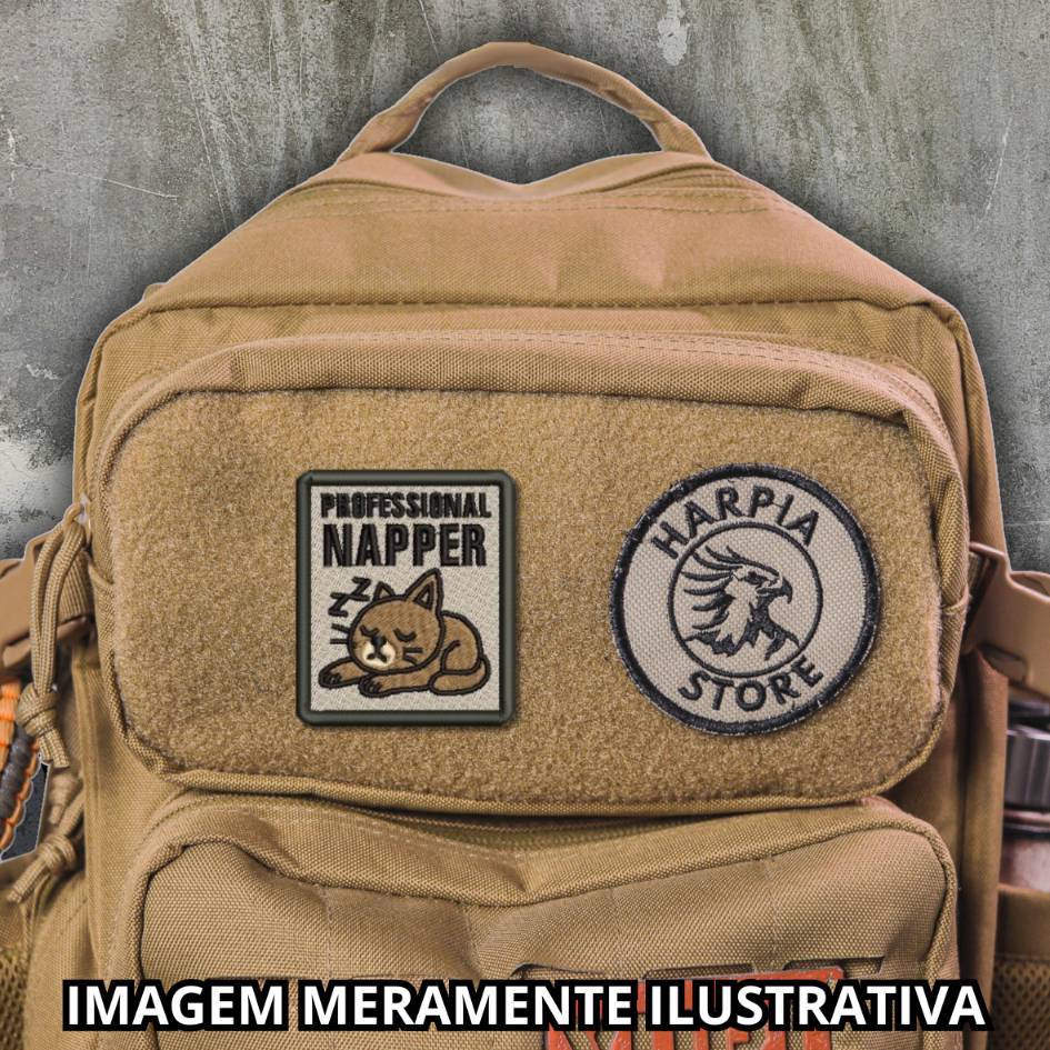 Patch Bordado PROFESSIONAL NAPPER 6x7cm Ideal para Gympack, Wolfpak ...