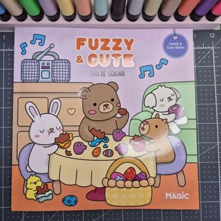 Livro de Colorir - Fuzzy & Cute - Coloring Book - Sucesso no Tik Tok ...