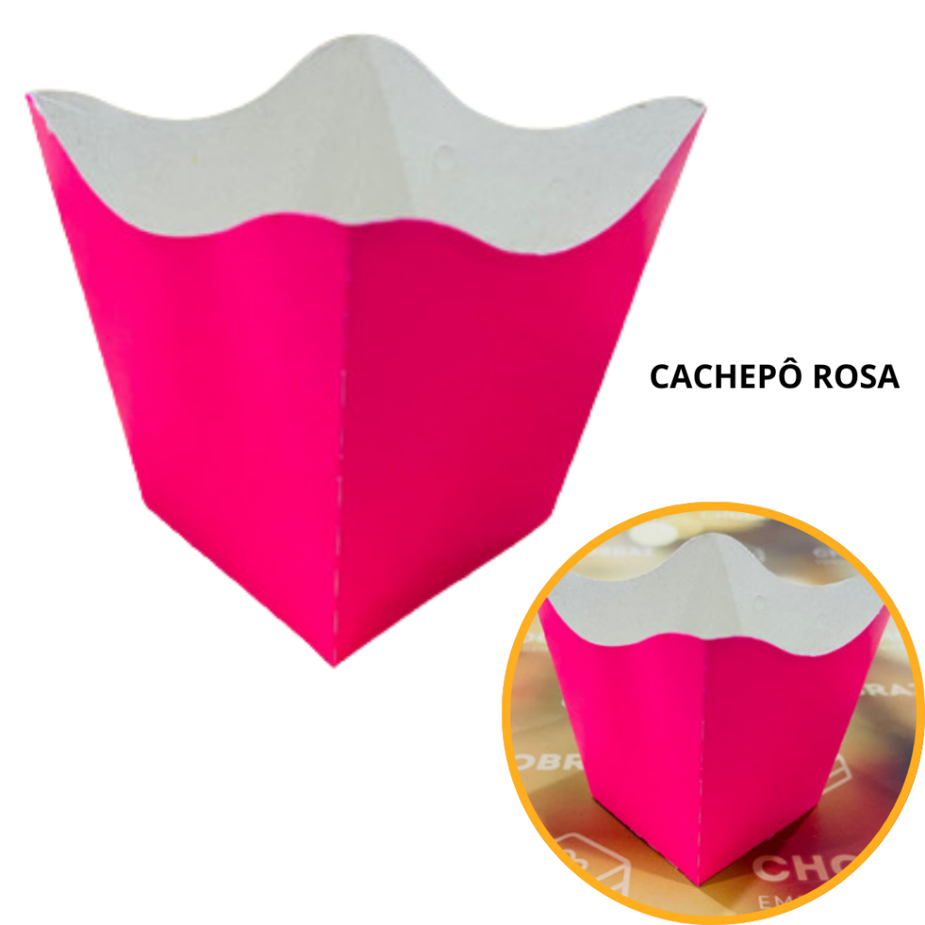 10~60 KIT CACHEPÔ FESTA ROSA NEON 9X9X7CM VAZO DECORAÇÃO 2.61 ( NC TOYS ...