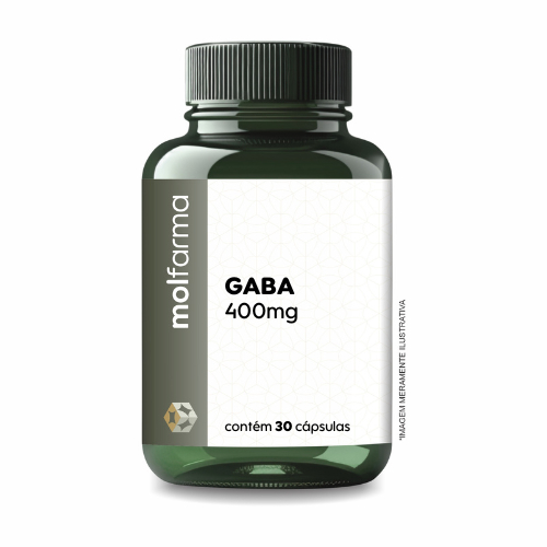 GABA 400mg - 30 Cápsulas Molfarma: Seu Aliado para Relaxamento e Bem-Estar! | Shopee Brasil
