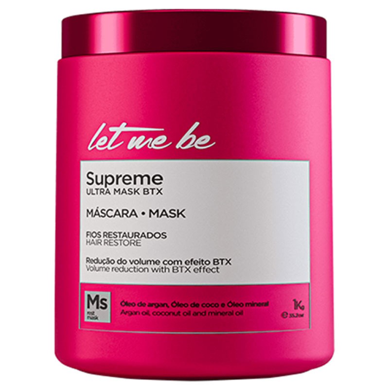 Let Me Be Botox Alinhamento Capilar Supreme Ultra 1kg | Shopee Brasil