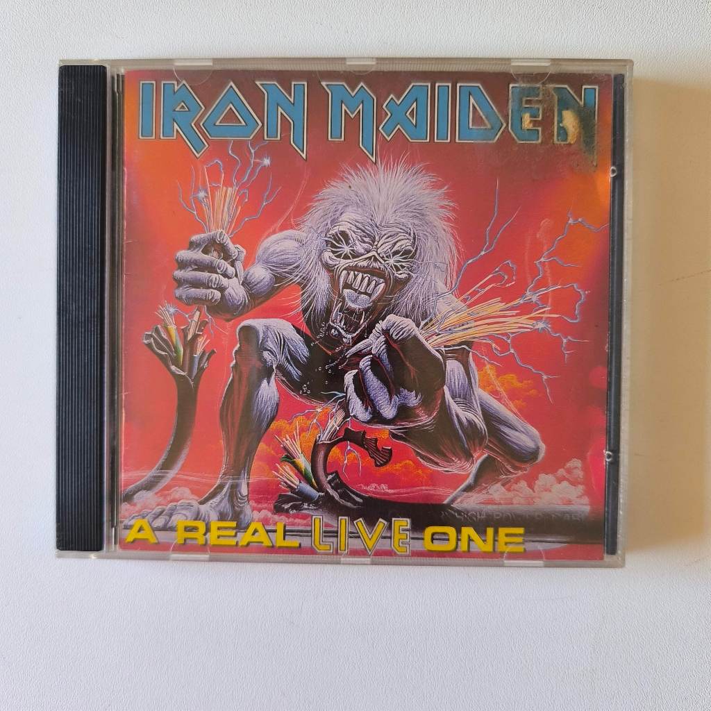 CD Iron Maiden - A Real Live One | Shopee Brasil