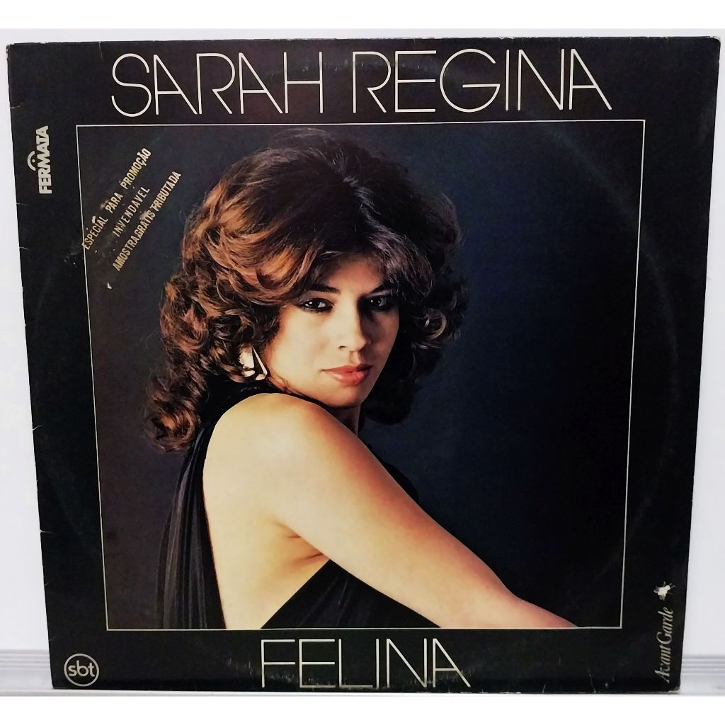 Lp Vinil Sarah Regina - Felina - 1982 | Shopee Brasil
