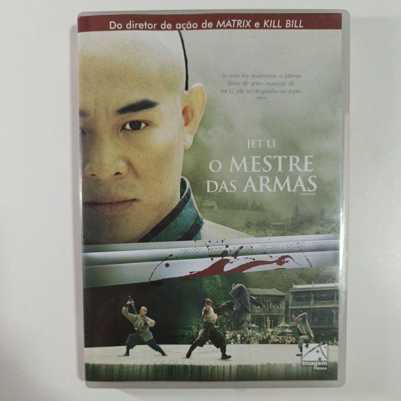 Dvd O Mestre das Armas - Jet Li | Shopee Brasil