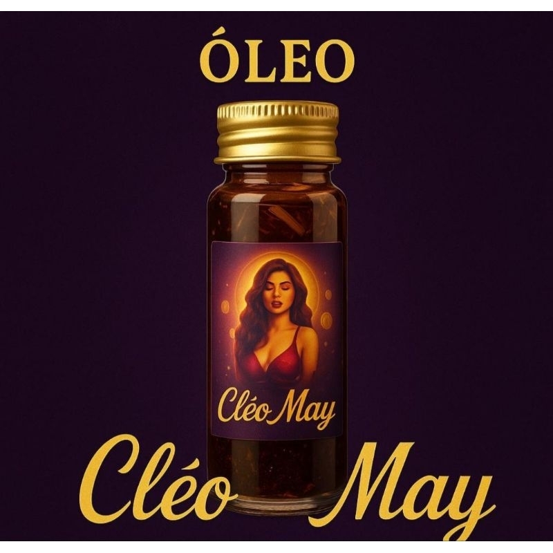 ÓLEO HOODOO CLEO MAY CONJURADO 70 ml (VERSÃO MAIOR) | Shopee Brasil