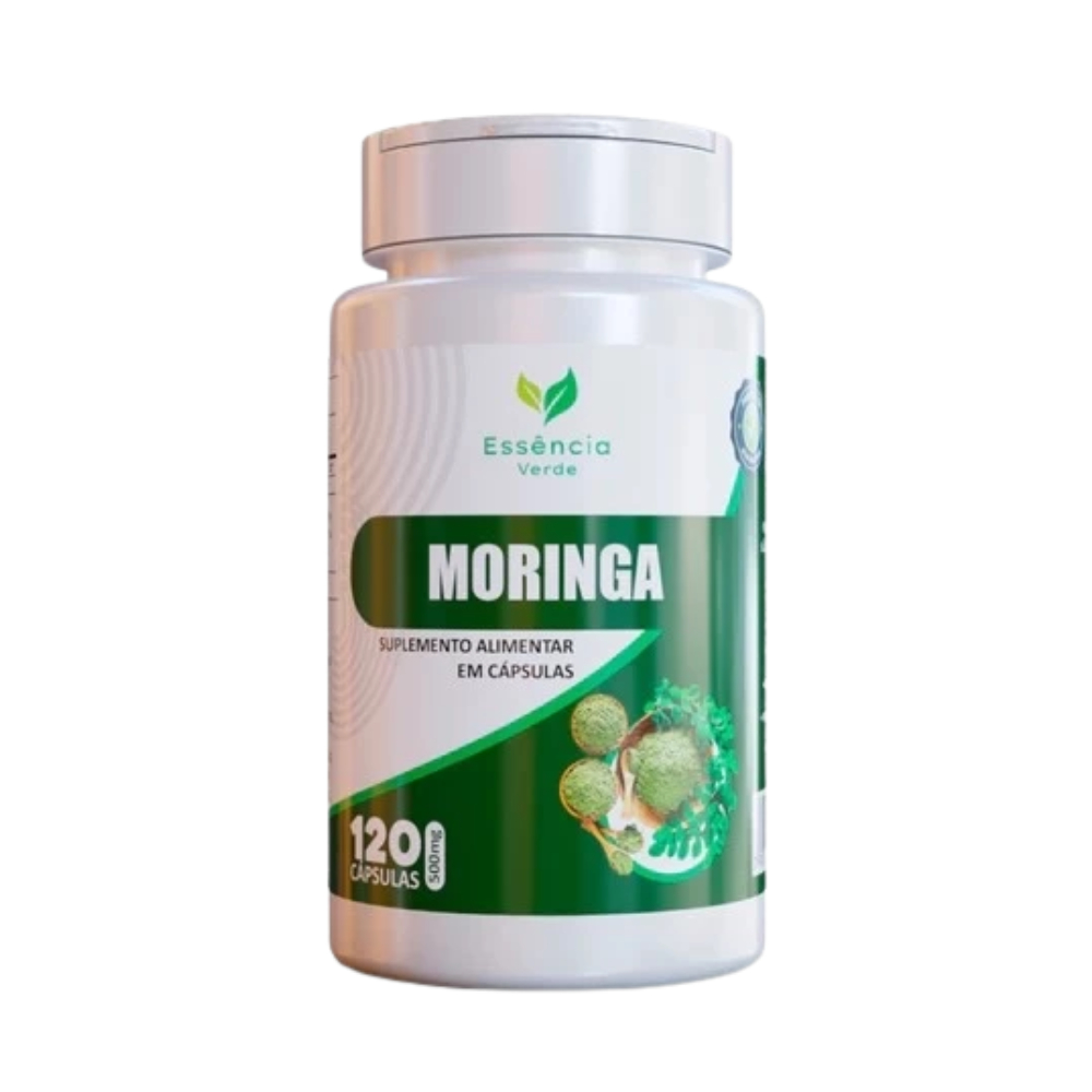 Moringa Oleifera 500mg 120 Cápsulas | 100% Pura | Suplemento Natural ...