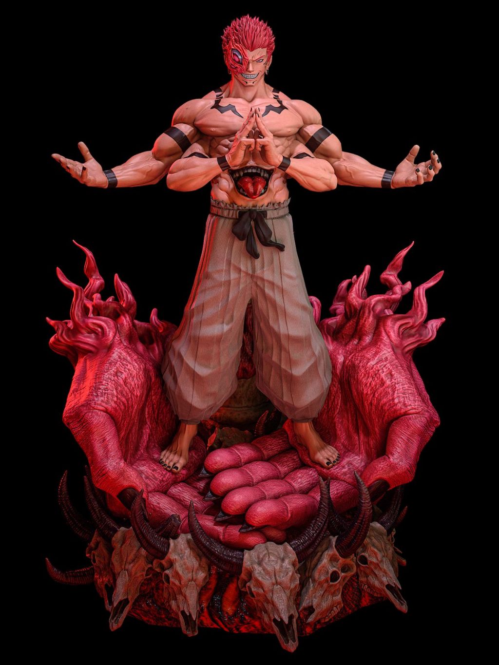 Action Figure Sukuna (Era Heian) 30cm Jujutsu Kaisen | Shopee Brasil