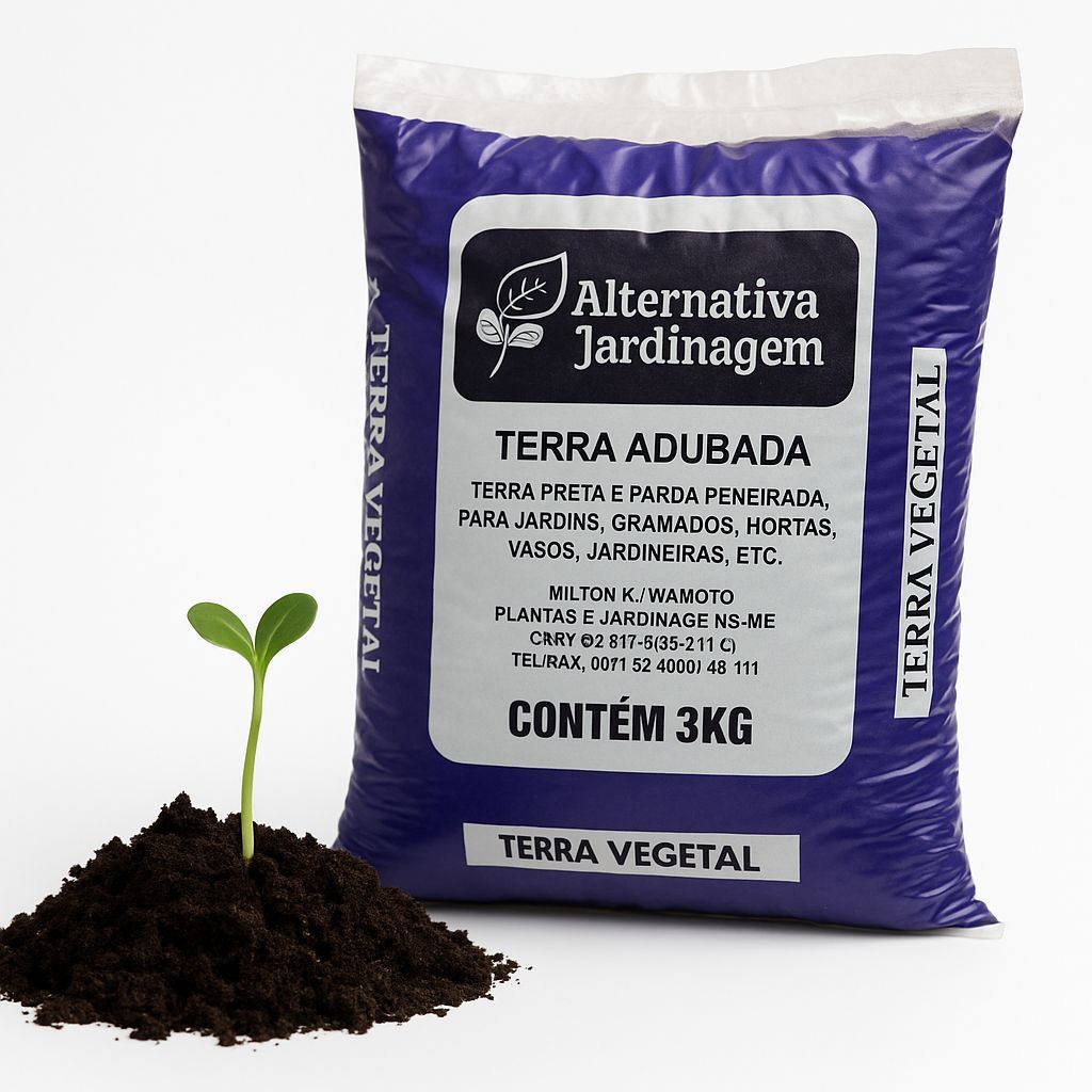 Terra Adubada 3L | Shopee Brasil