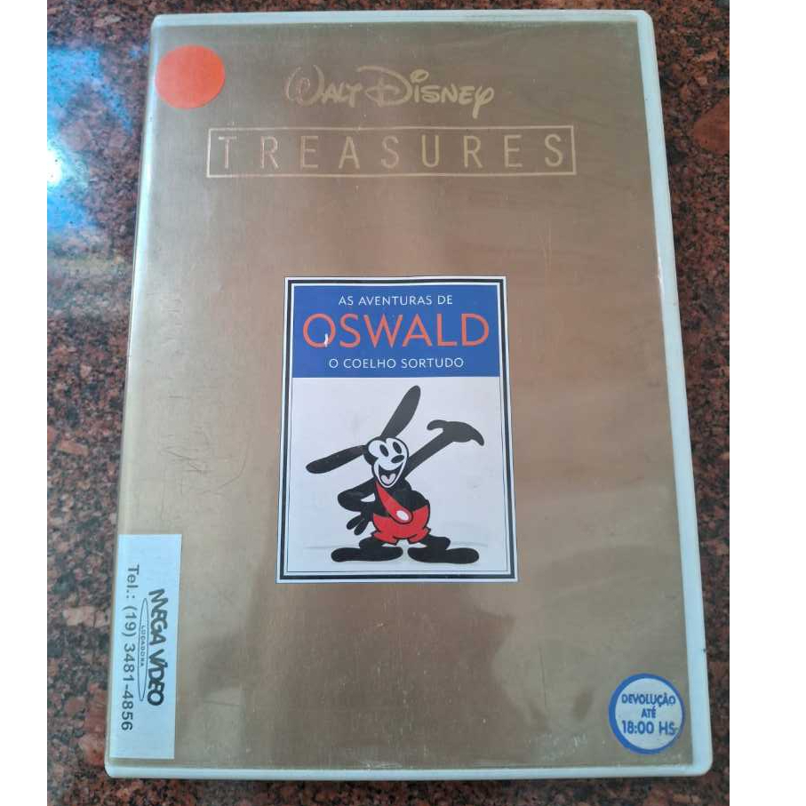 DVD – As Aventuras de Oswald, o Coelho Sortudo | Shopee Brasil