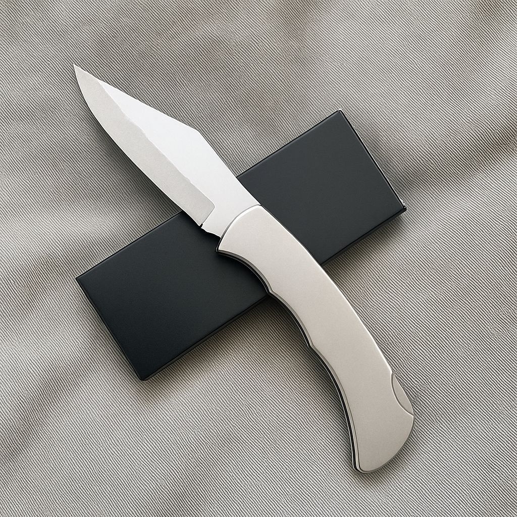 Canivete inox Cliper De Bolso muito afiado Premium Barretos Inox TR ...