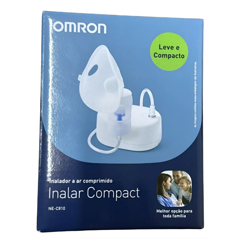 Inalador Nebulizador Compressor Inalar Compact Ne-c810 Omron | Shopee ...