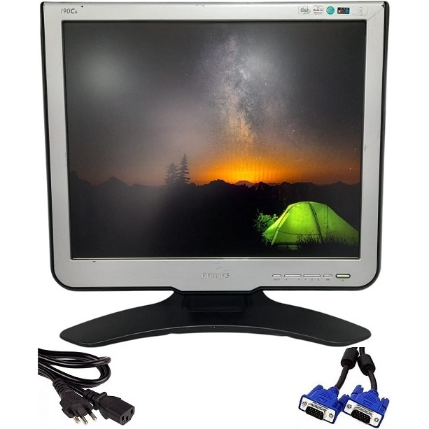 Monitor de 19 Polegadas Garantia 3 Meses NF Cabo VGA Energia Com ...