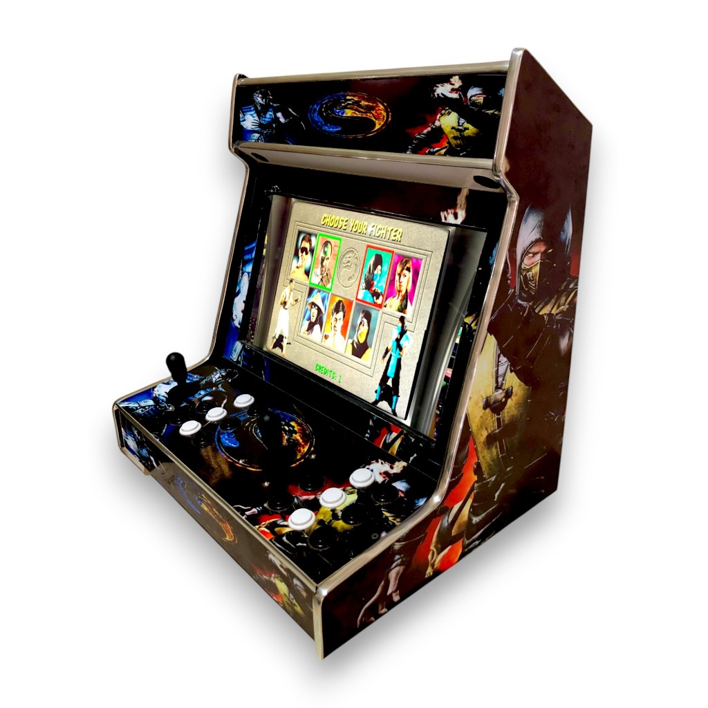 Mini Maquina Fliperama Arcade Bartop Multijogos Monitor Led 22