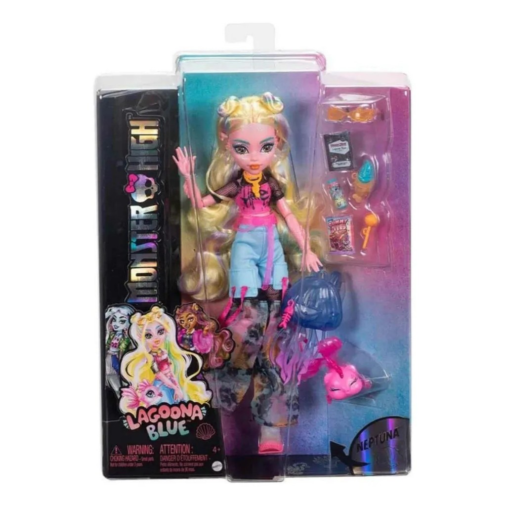 Boneca Monster High Lagoona Blue Core Refresh G3 | Shopee Brasil