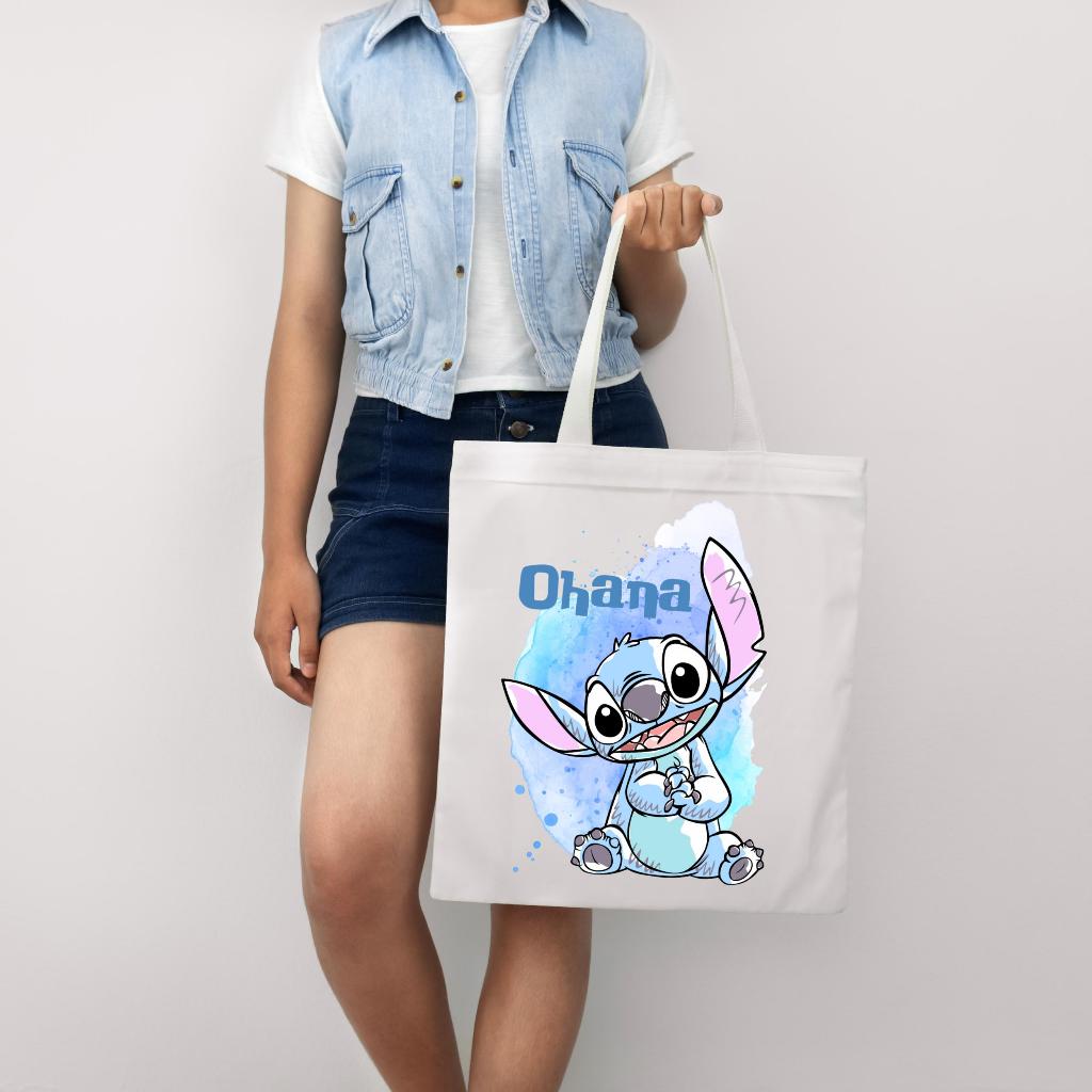 Sacola Ecológica Ecobag Lilo Stitch Personagem Sustentável | Shopee Brasil