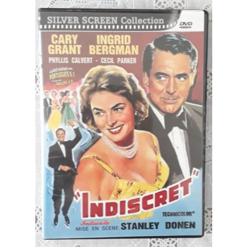 Indiscreta Gary Grant Dvd Original Em Português | Shopee Brasil