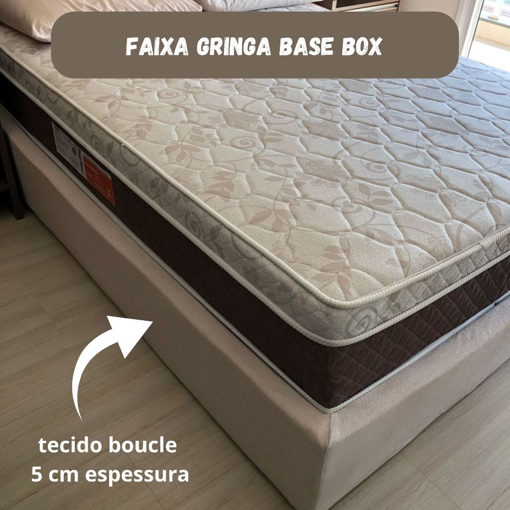 Faixa Gringa Base Cama Box Solteiro Casal Queen e King | Shopee Brasil