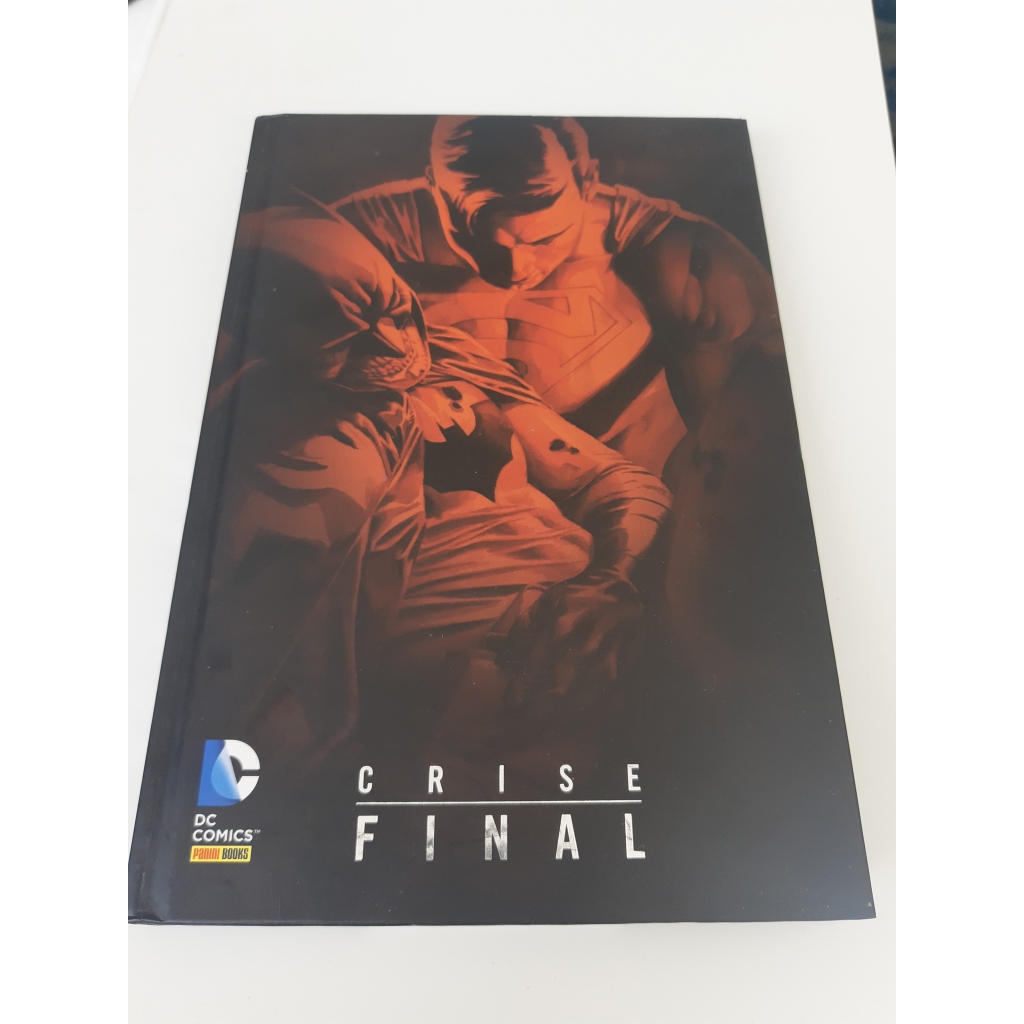 Crise Final DC Comics Capa Dura Edição de Luxo Panini | Shopee Brasil