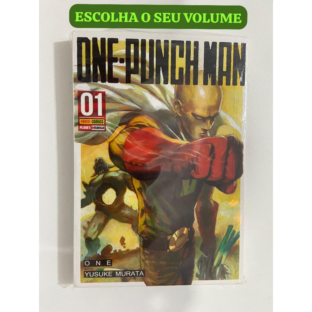 One Punch Man - Vol. 1 ao 15 (escolha o seu volume) - Panini | Shopee ...