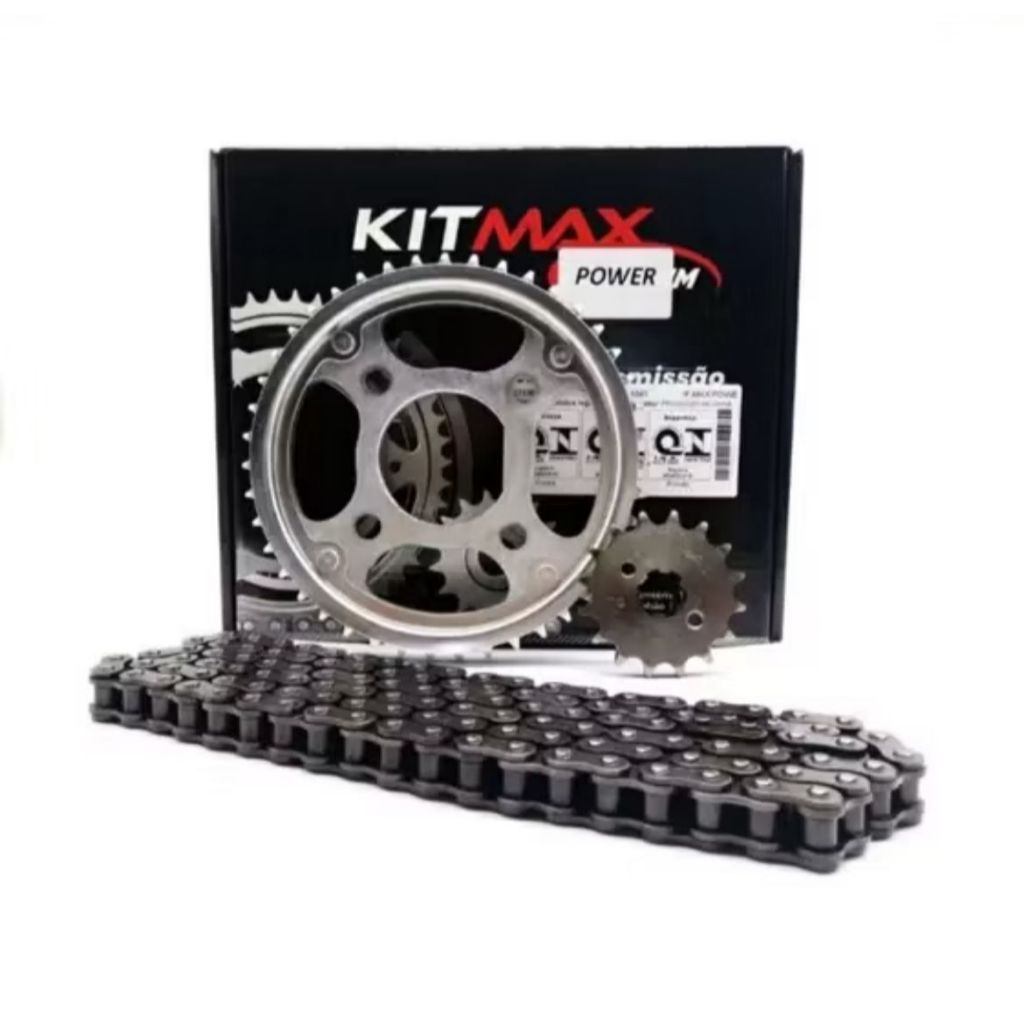 KIT RELAÇÃO TITAN 150 SPORT REFORÇADA AÇO 1045 | Shopee Brasil