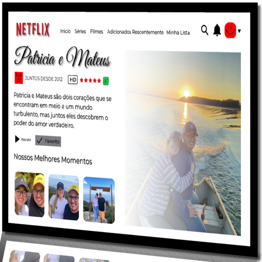 Placa Netflix Personalizada Presente Casal Dia Namorados Quadro Personalizado Com Foto | Shopee ...