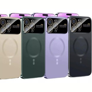 Capa Case De Luxo Vidro Autofocus Magsafe Iphone 12 | Shopee Brasil