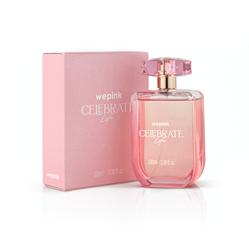 PERFUME WEPINK CELEBRATE LIFE FEMININO ORIGINAL FIXAÇÃO TOP WE PINK 2ML ...
