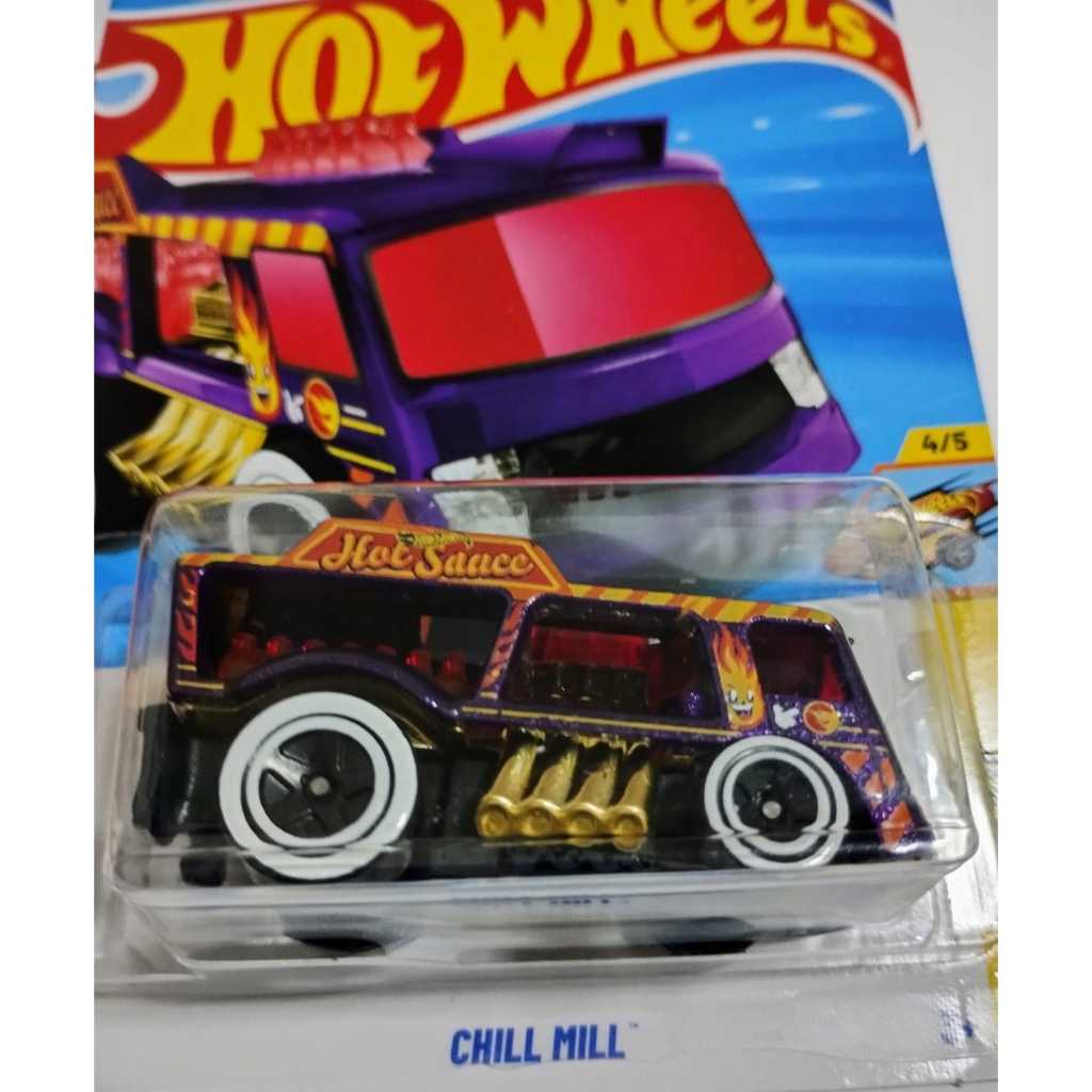 Hot Wheels Let's Race CHILL MILL / FAST FOODIE 4/5 / T-Hunt do lote “H ...