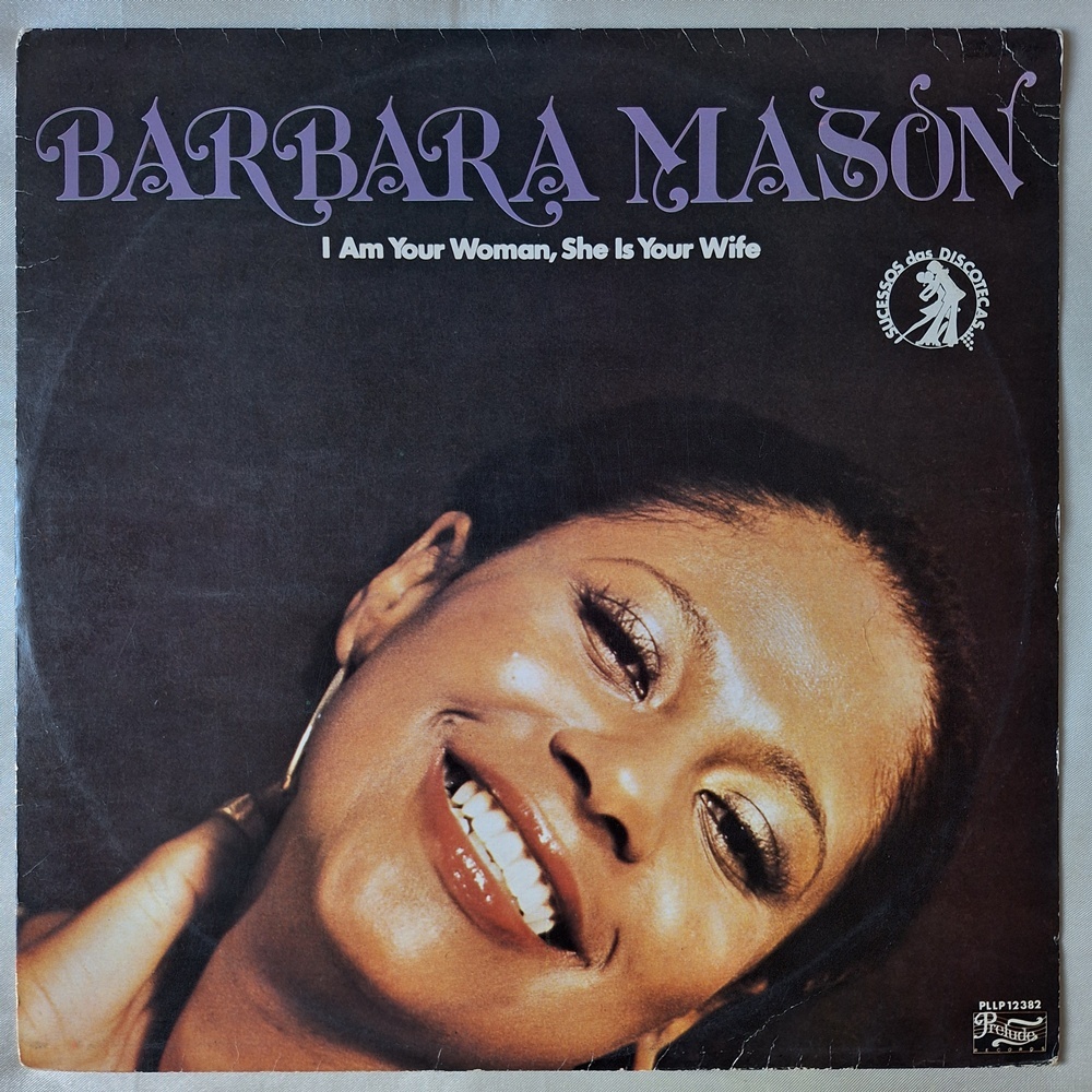 DISCO DE VINIL LP - BARBARA MASON – I AM YOUR WOMAN, SHE IS YOUR WIFE ...
