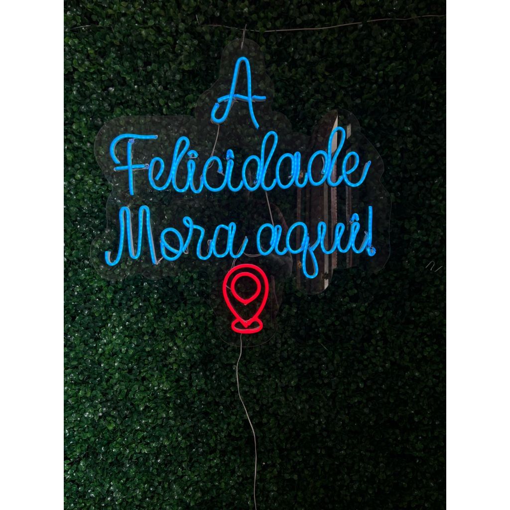 Placa Neon sua Placa Personalizada | Shopee Brasil