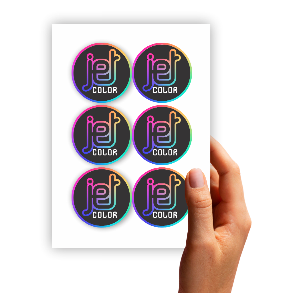 Adesivo em vinil 8x8cm personalizado com recorte eletrônico, rótulo, etiqueta, auto-colante, a ...