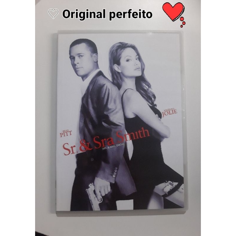 DVD Senhor e Senhora Smith original lacrado | Shopee Brasil