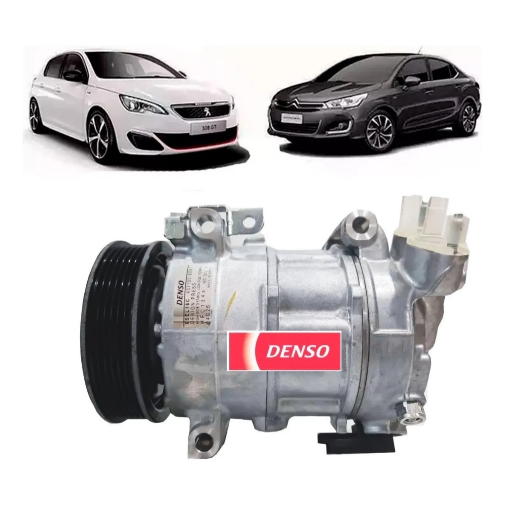 Compressor Ar Peugeot 3008 308 408 Ds3 Ds4 Ds5 C4 Lounge (REF 437100 ...