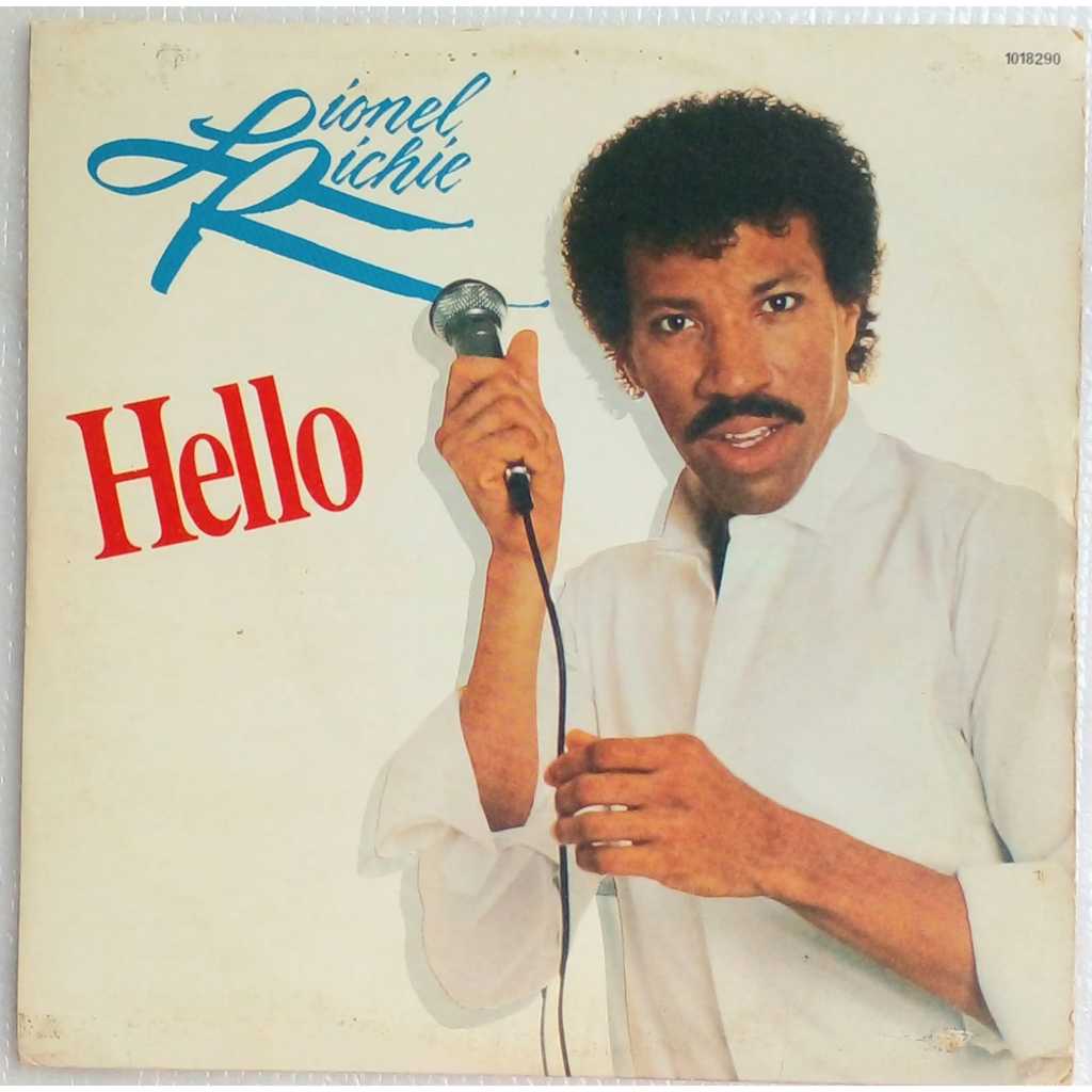 LP Lionel Richie - Hello | Vinil compacto 7” Single | Pop Soul | Motown ...