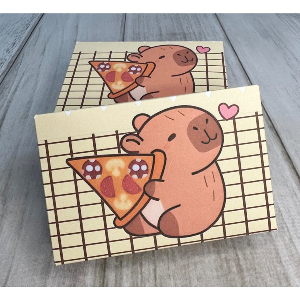 Caixa Presente 12x8x4cm Lembrança de Festa Capivara Capibara | Shopee ...